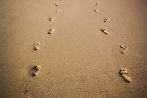 Footprints in The Sand (Spiritual Short Story) – God is Always With You