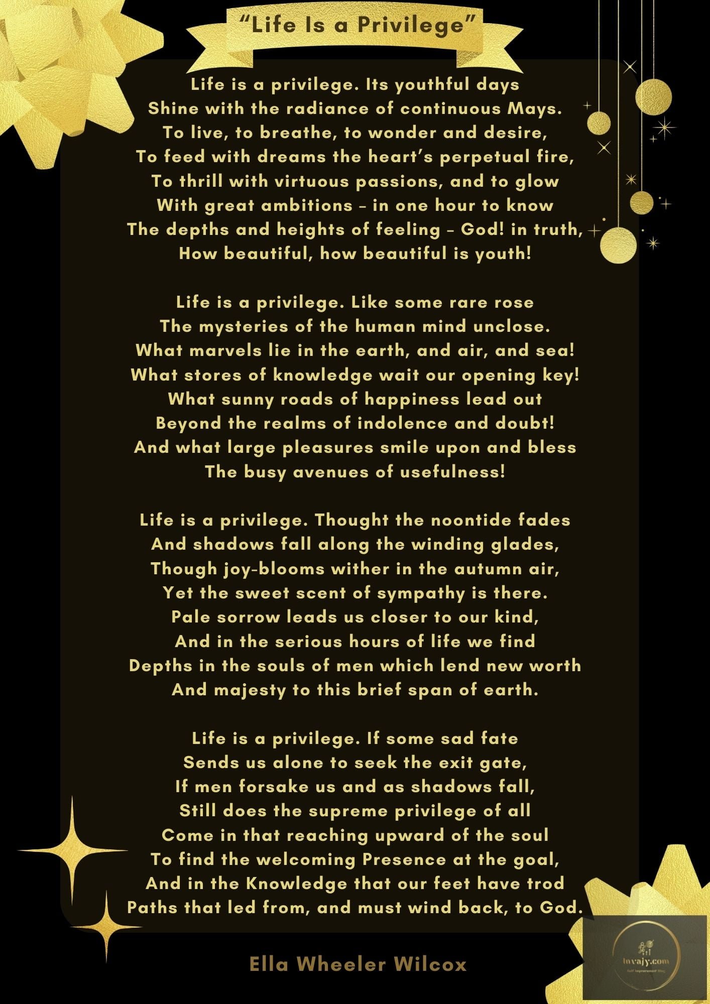 16 Life Poems to Change Your Attitude towards Life Challenges