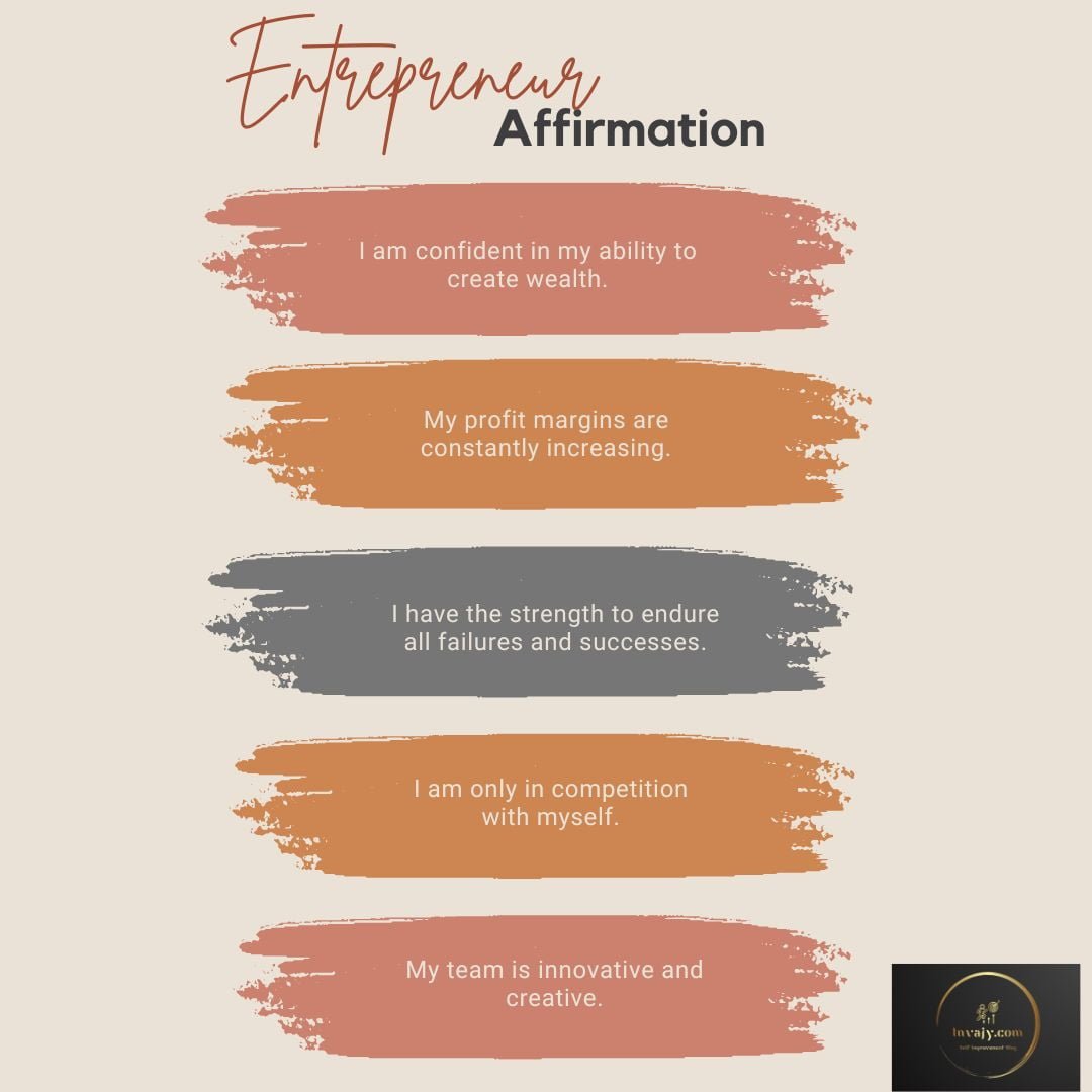 70 Business Affirmations for Entrepreneurs to Achieve Success in Business