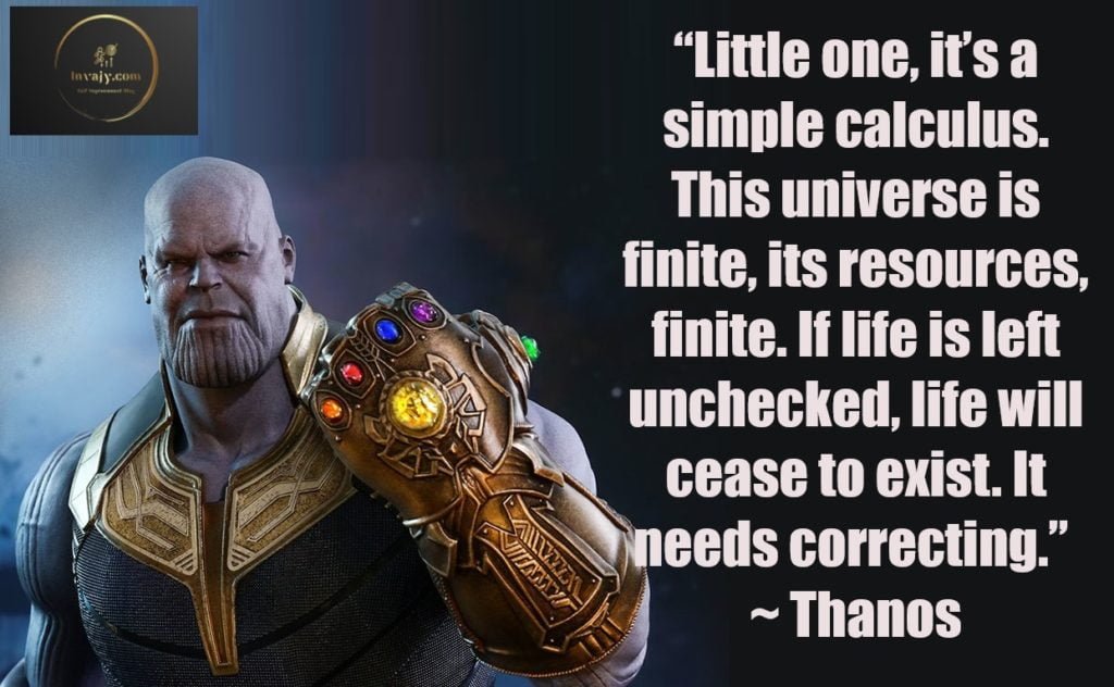 40 Thanos Quotes from the Marvel Universe