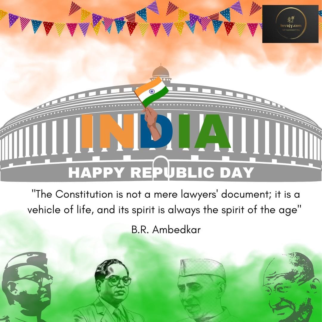 60 Republic Day Quotes, Wishes, Messages & Images