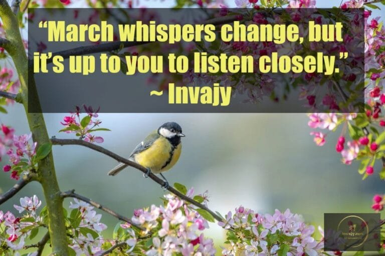 60 March Quotes to Welcome Spring with Joy and Gratitude
